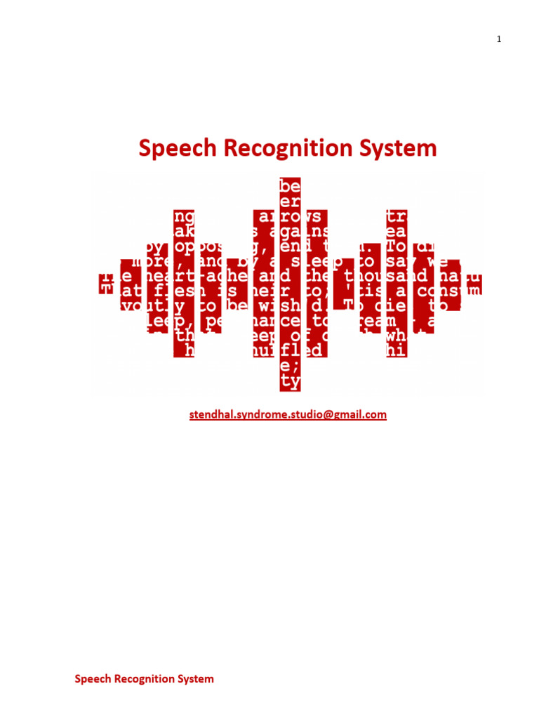 Unreal Speech Recognition System | PDF | Speech Recognition | Computing