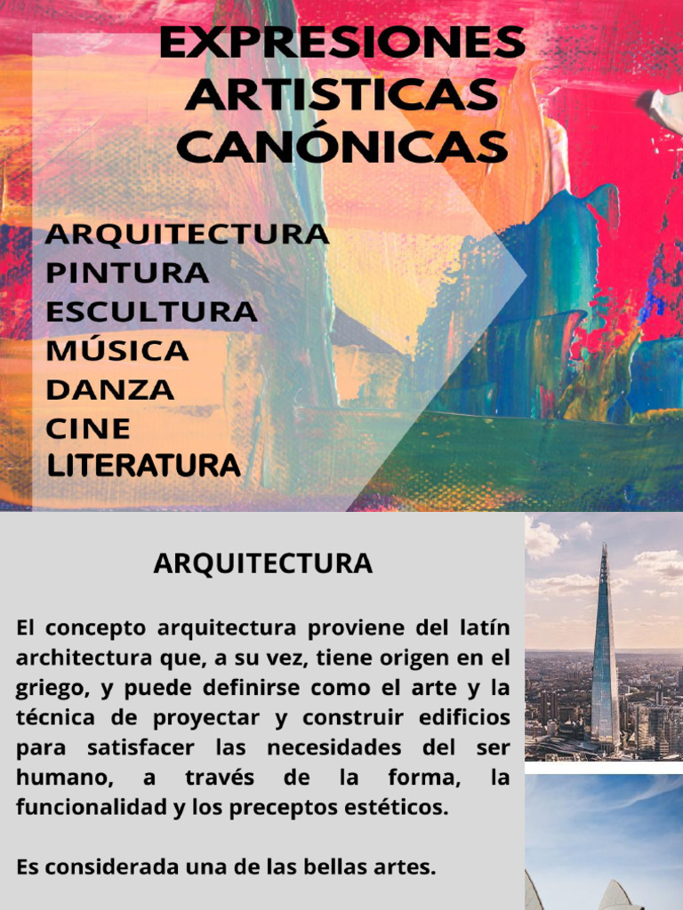Expresiones Artisticas | PDF