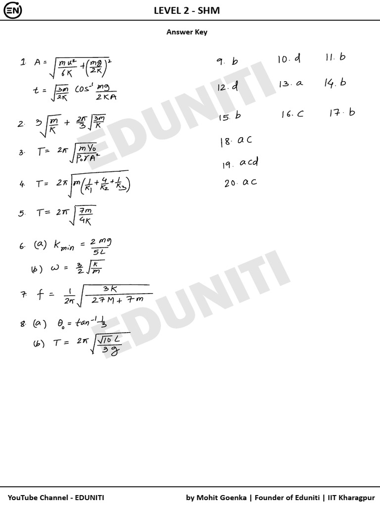 Level 2 Answer Key_55116283_2025_02_28_13_51 | PDF