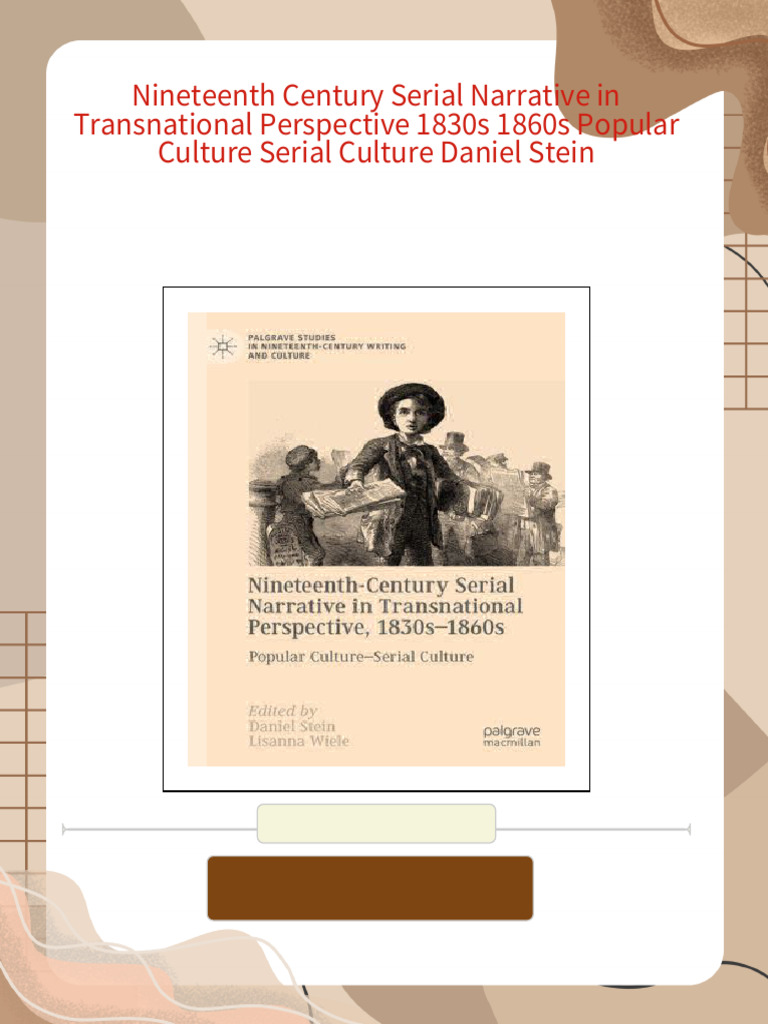 Nineteenth Century Serial Narrative in Transnational Perspective 1830s ...