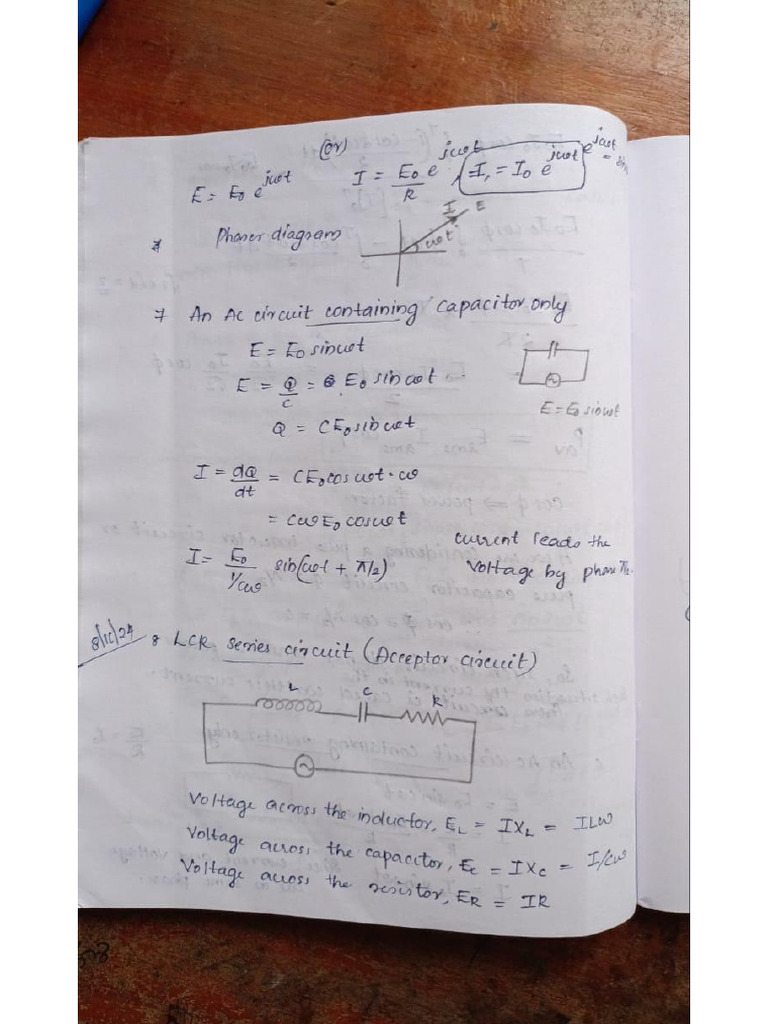 Mathew Sir Ac Notes Sem 3 Part 2 | PDF