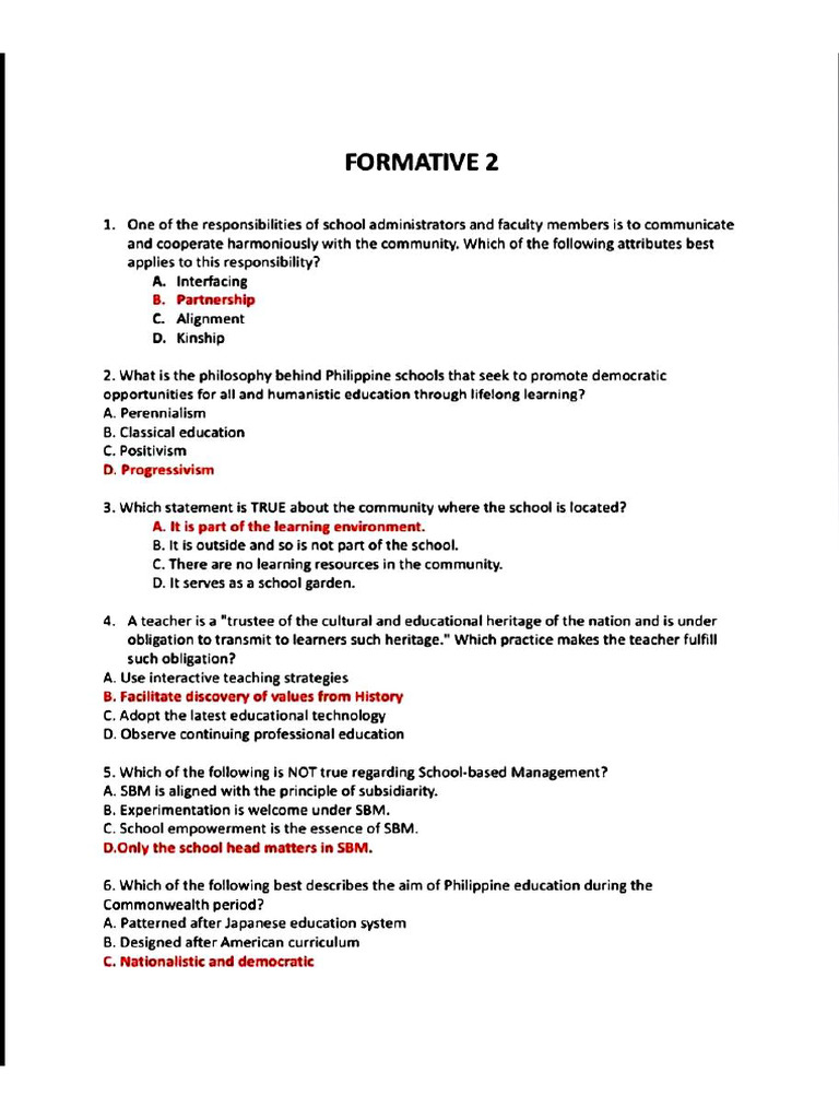 Profed Formative | PDF