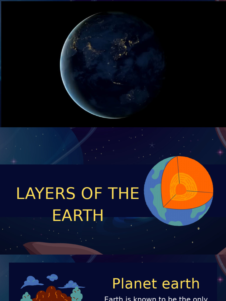 Earth's Four Layers Explained | PDF