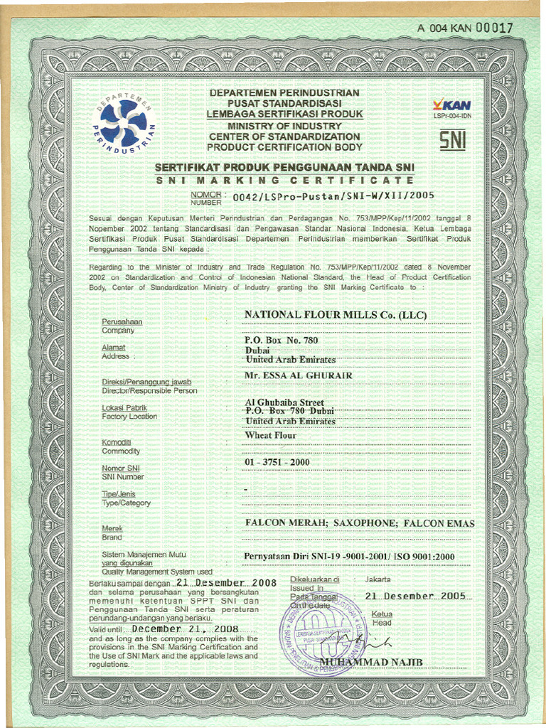 SNI Certificates | PDF