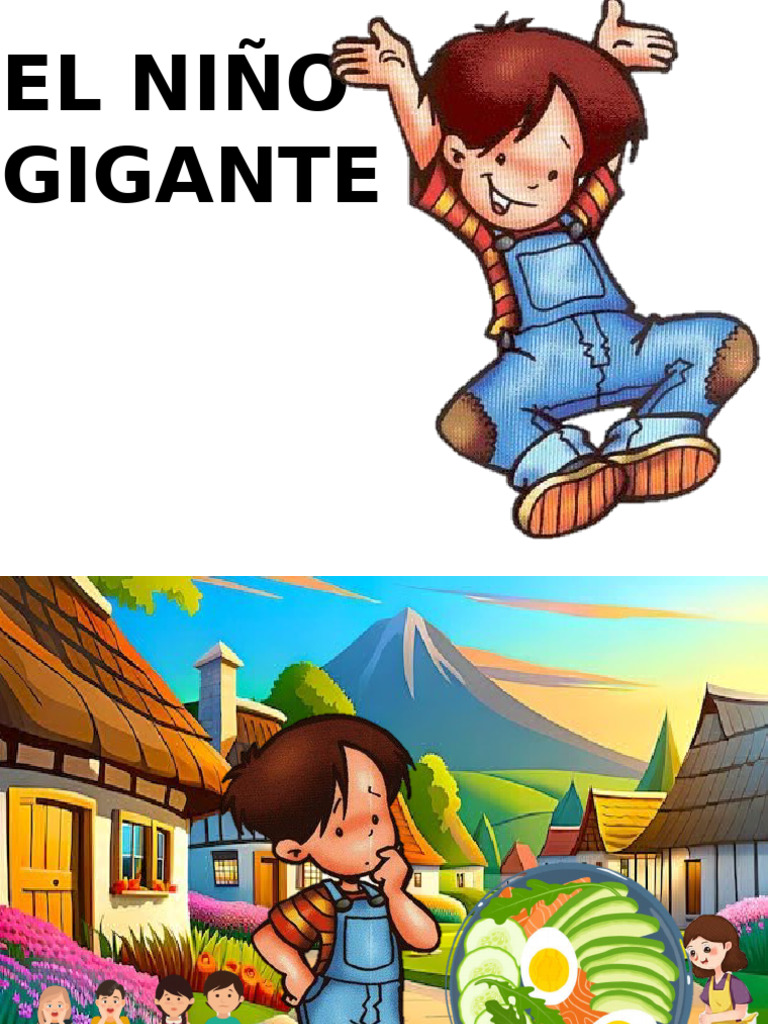 El niño gigante y su historia de amistad | PDF