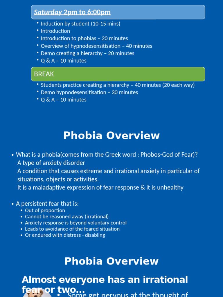 AC Module 3 &4 Part 1 (Sat) | PDF | Phobia | Fear