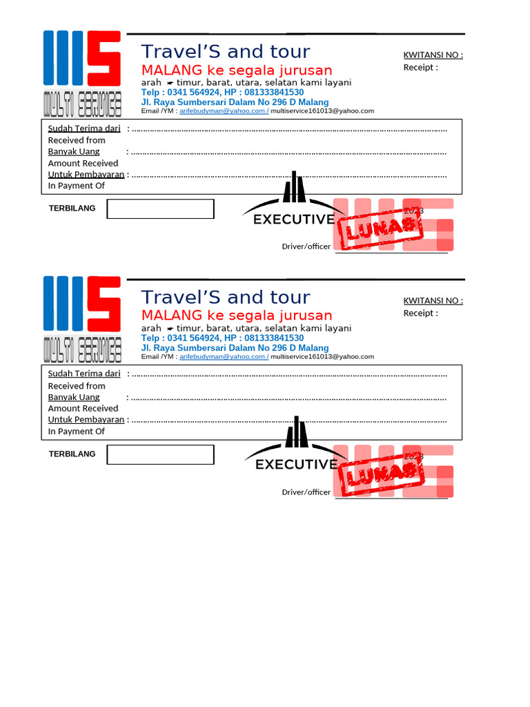 Nota Travel Fix | PDF