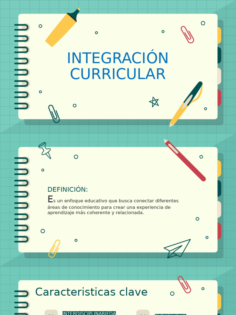 Integración Curricular ENS | PDF