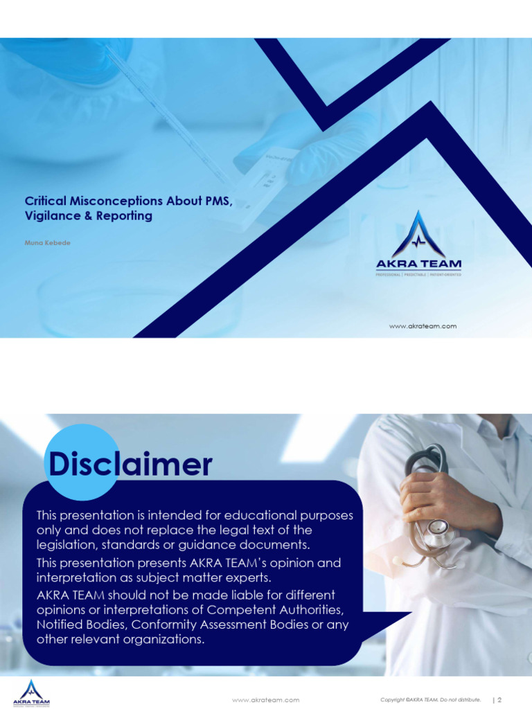 At PMS Webinar 15 Min MK 20250227 For Participants | PDF | Medical Device