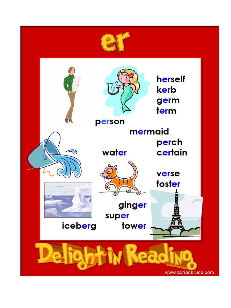 Er Phonics Poster | PDF
