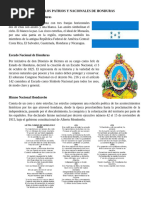 Simbolos Mayores y Menores de Honduras | PDF