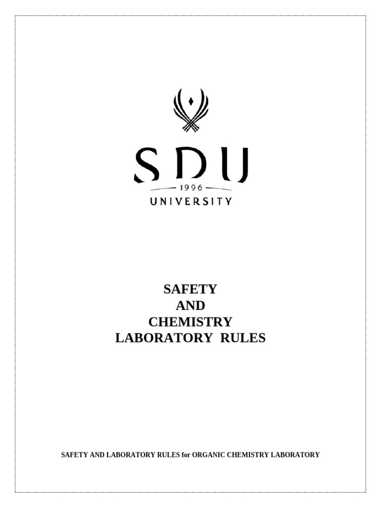 Safety and Laboratory Rules | PDF | Fires | Laboratories