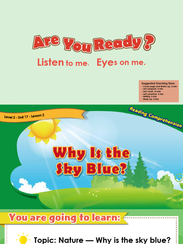 why the sky is blue | PDF | Color | Sky