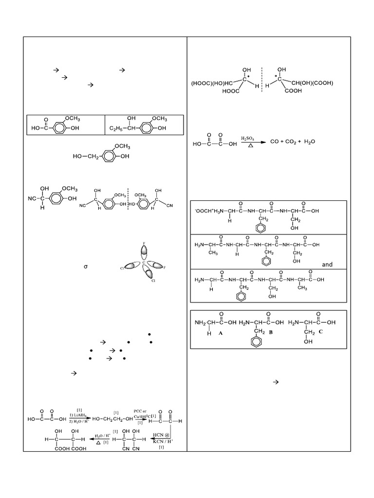 STPM 2014 Chemistry Sem 3 Marking Scheme | PDF | Acid | Carboxylic Acid