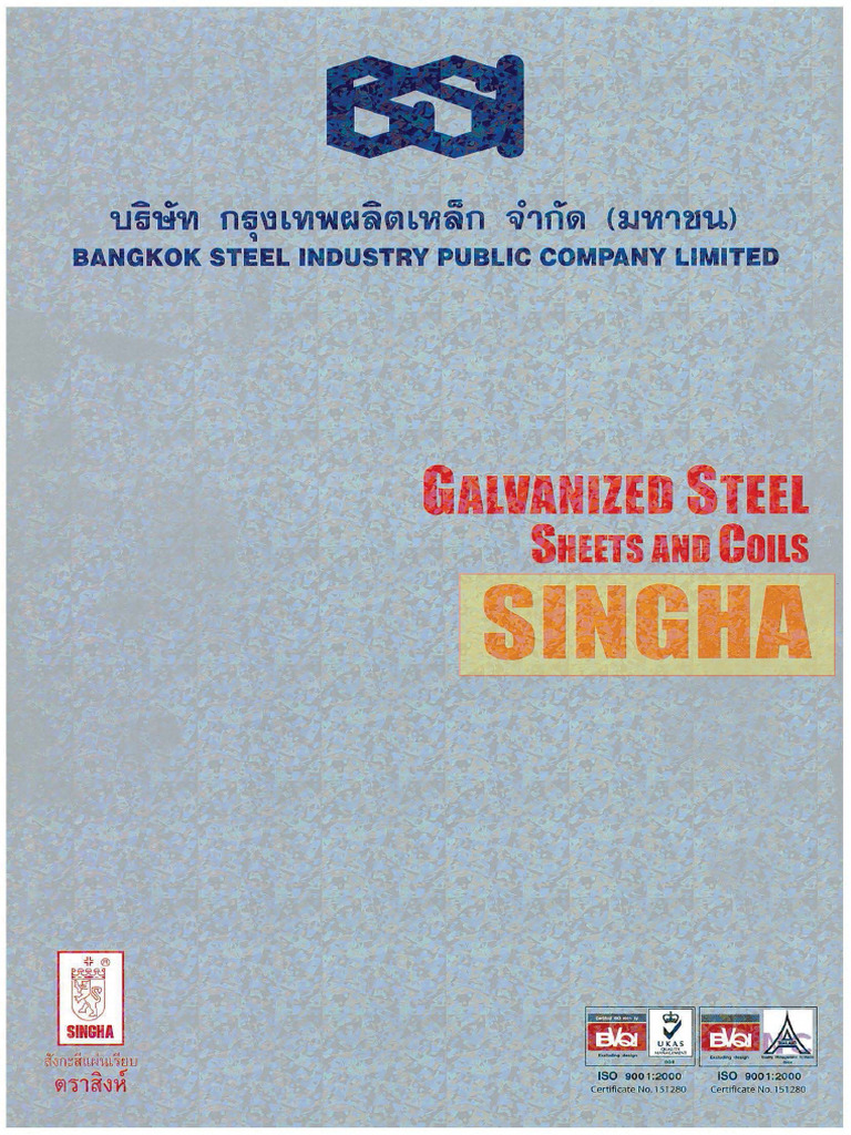 GalvanizedSteel SINGHA | PDF