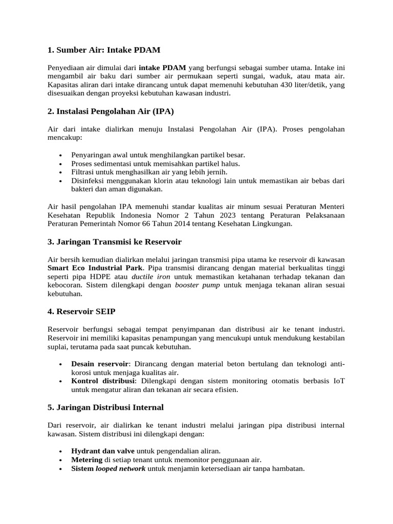 Bahan Exsum dan Laporan Akhir Smart Eco Industrial Park Lamongan ...