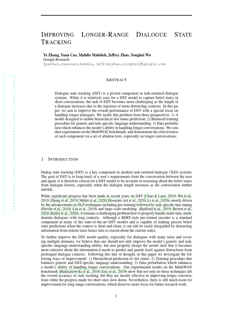 Improving_Longer-range_Dialogue_State_Tracking | PDF | Cognition