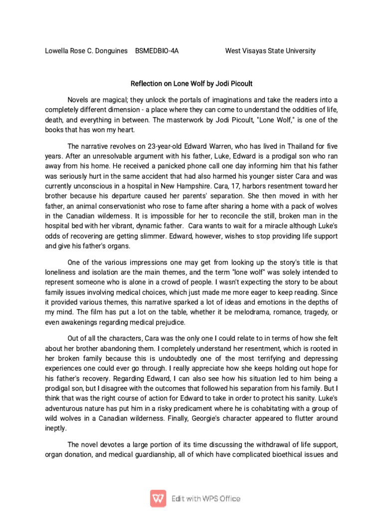 Reflection LoneWolf | PDF