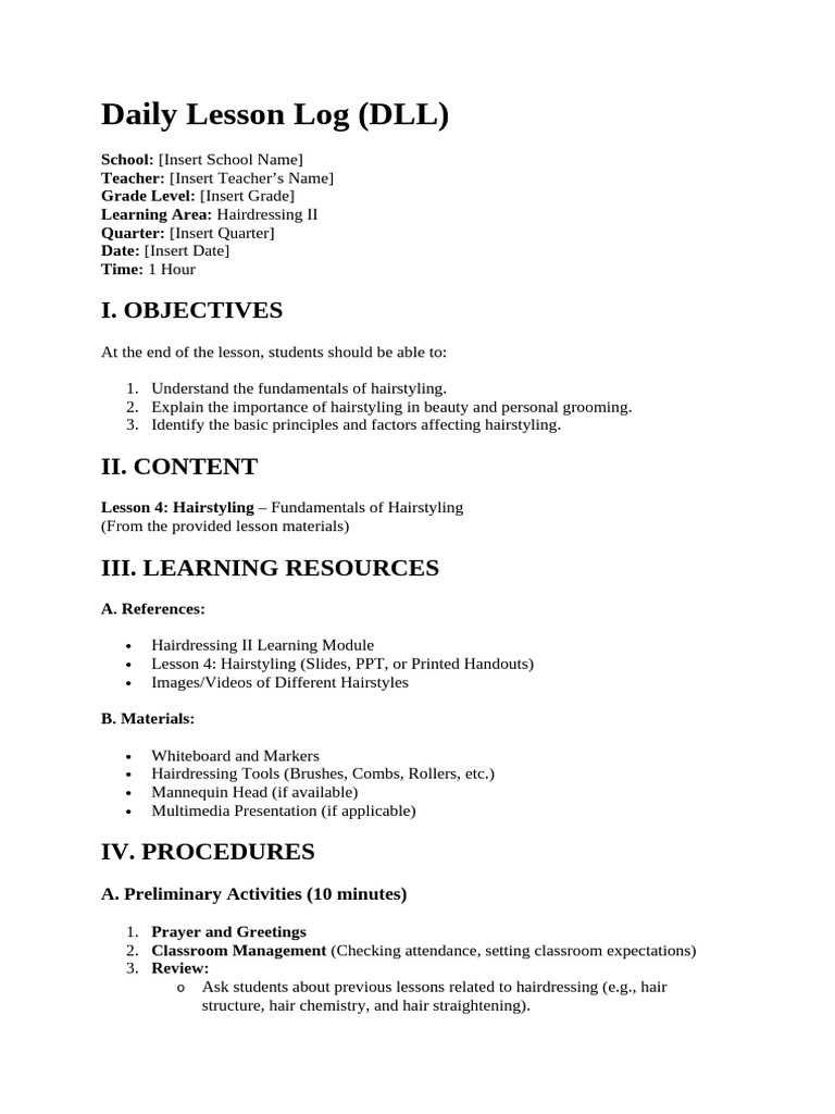 Hairstyling Fundamentals and Tools Guide | PDF | Hairstyle | Hairdresser