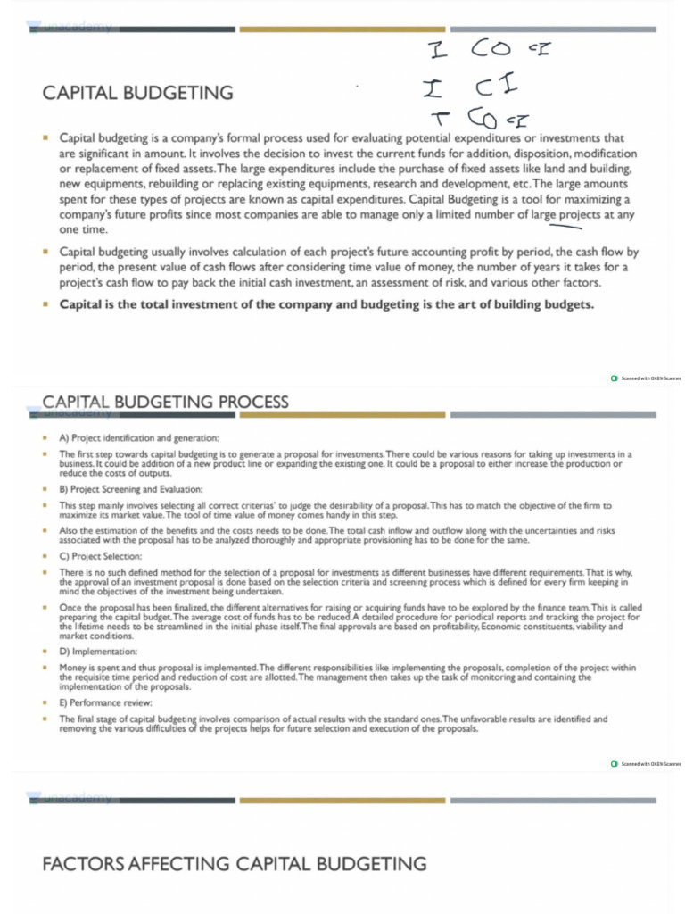 Capital Budgeting | PDF