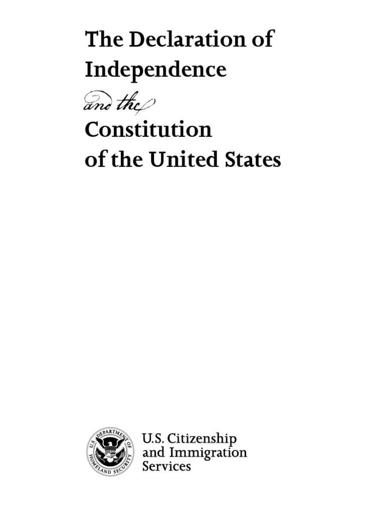 Large Print Declaration of Independence | PDF | United States ...