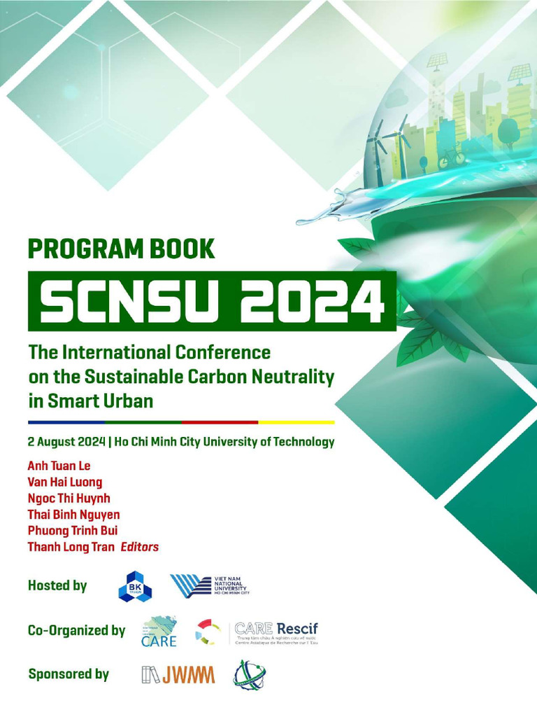 SCNSU 2024: Carbon Neutrality Conference | PDF | Vietnam