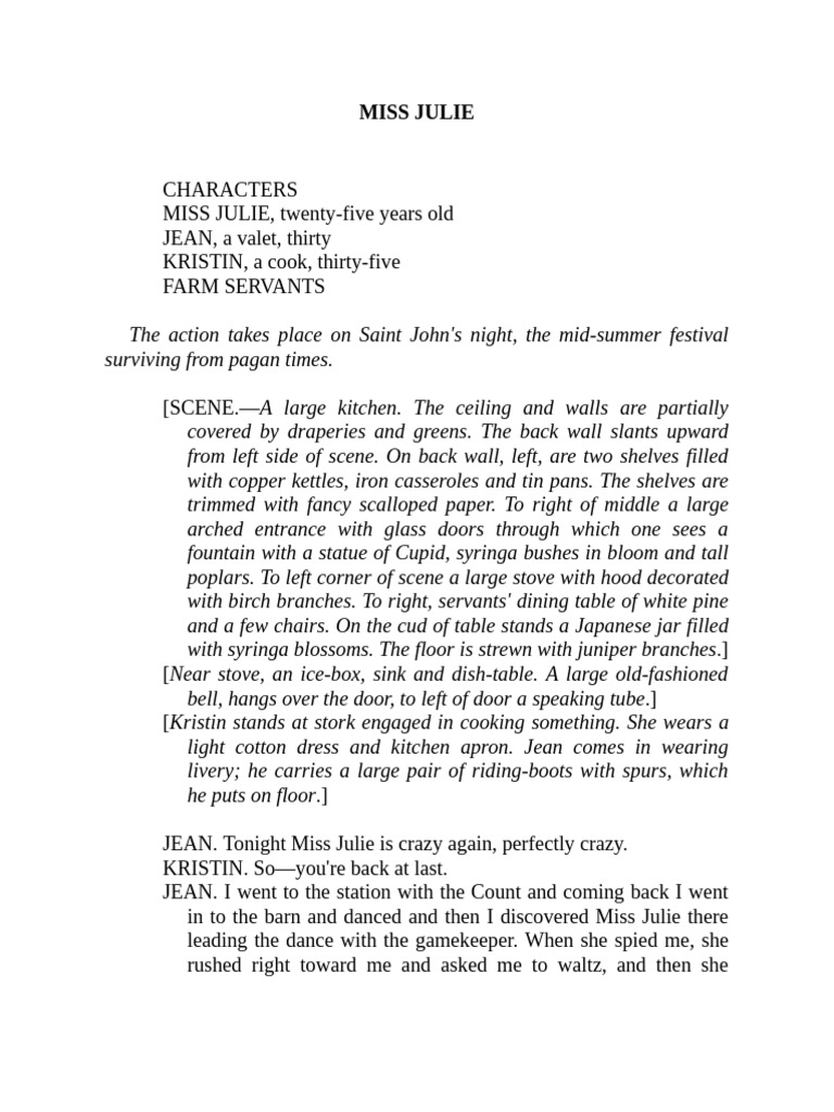 Miss Julie and Other Plays (August St... (Z-Librar-53-93 | PDF
