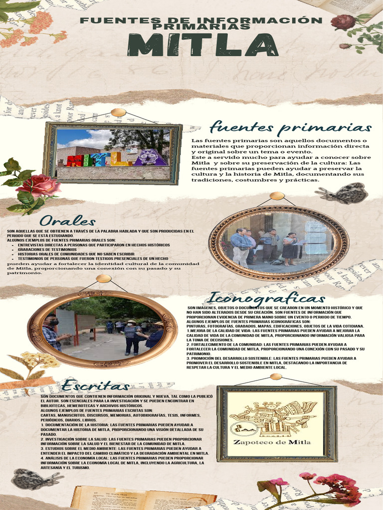 Fuentes Primarias sobre Mitla y su Cultura | PDF | Testimonio ...