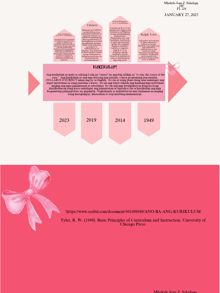Pink Fishbone Diagram | PDF