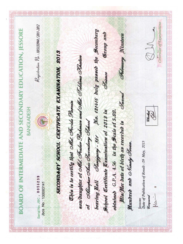 All Certificate Docs | PDF