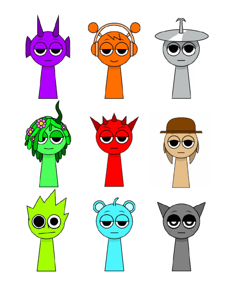 Sprunkis para Imprimir | PDF