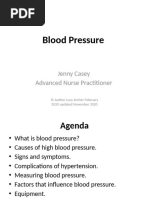 Home Blood Pressure Diary | PDF | Blood Pressure | Hypertension