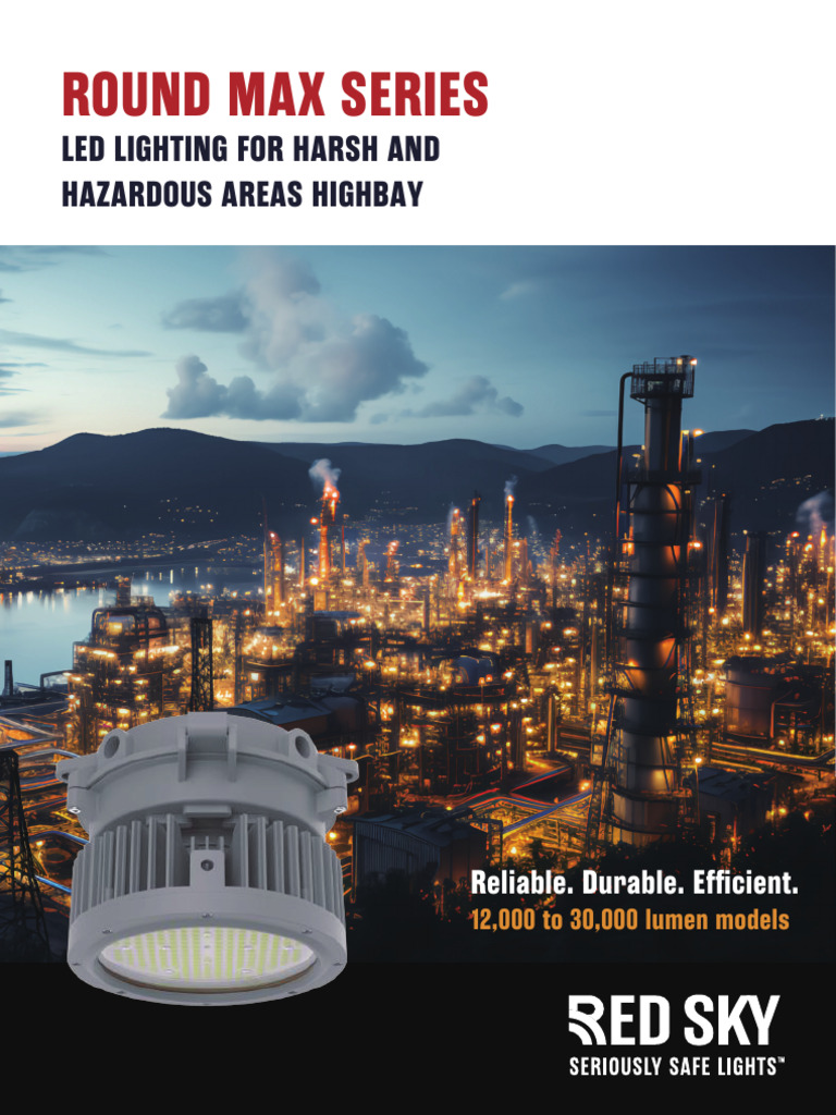 REDSKY RDX Full Specsheet - V2.1 | PDF | Lighting | Alternating Current