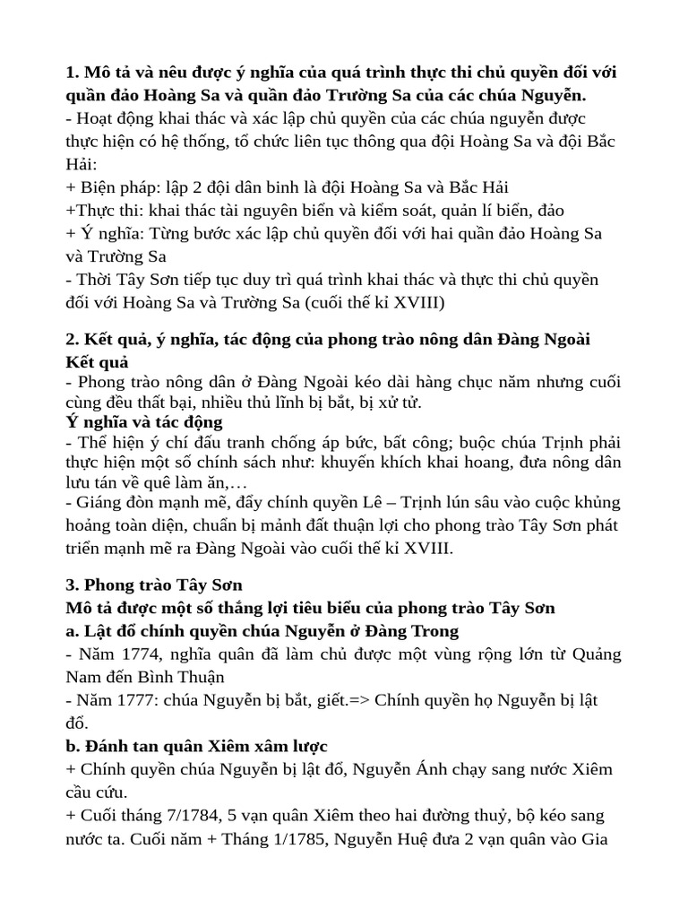 lịch sử 8 ck1 | PDF