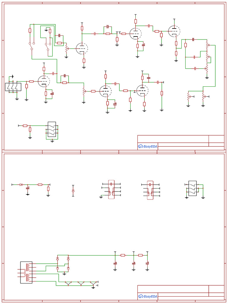 Schematic - Soldano SLO 100 Preamp | PDF