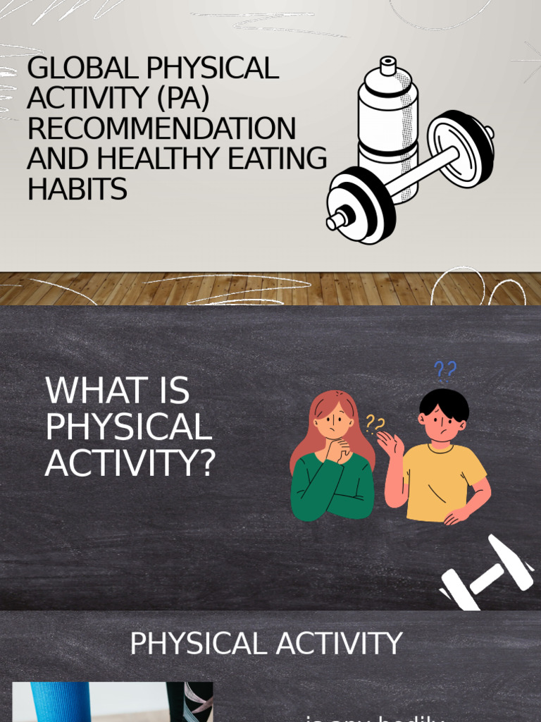 Share-1 Global Recommendation of Physical Activity and Healthy Eating ...