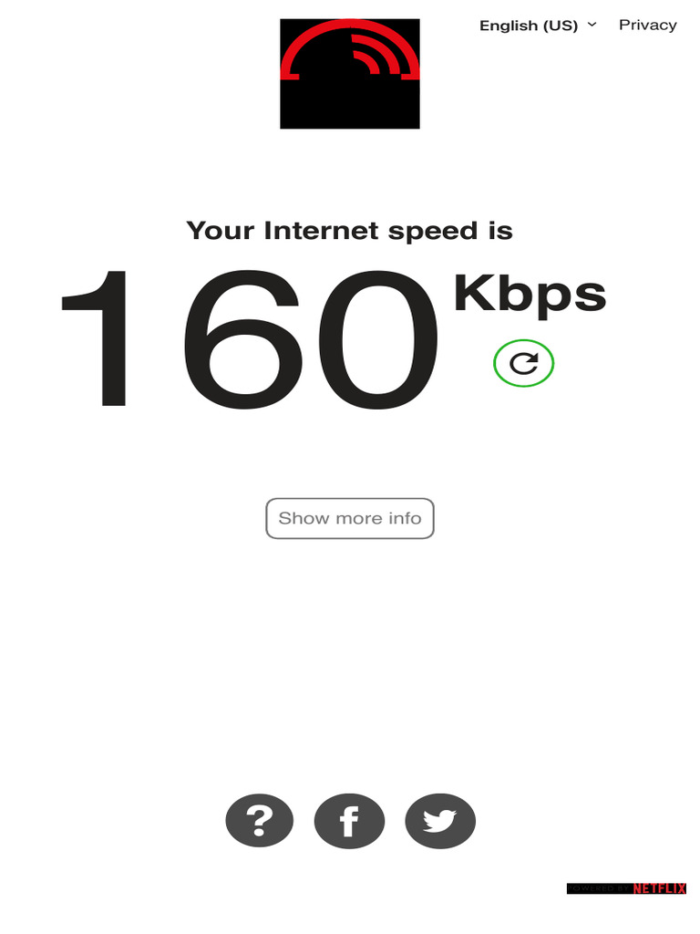 Internet Speed Test Results: 160 Kbps | PDF