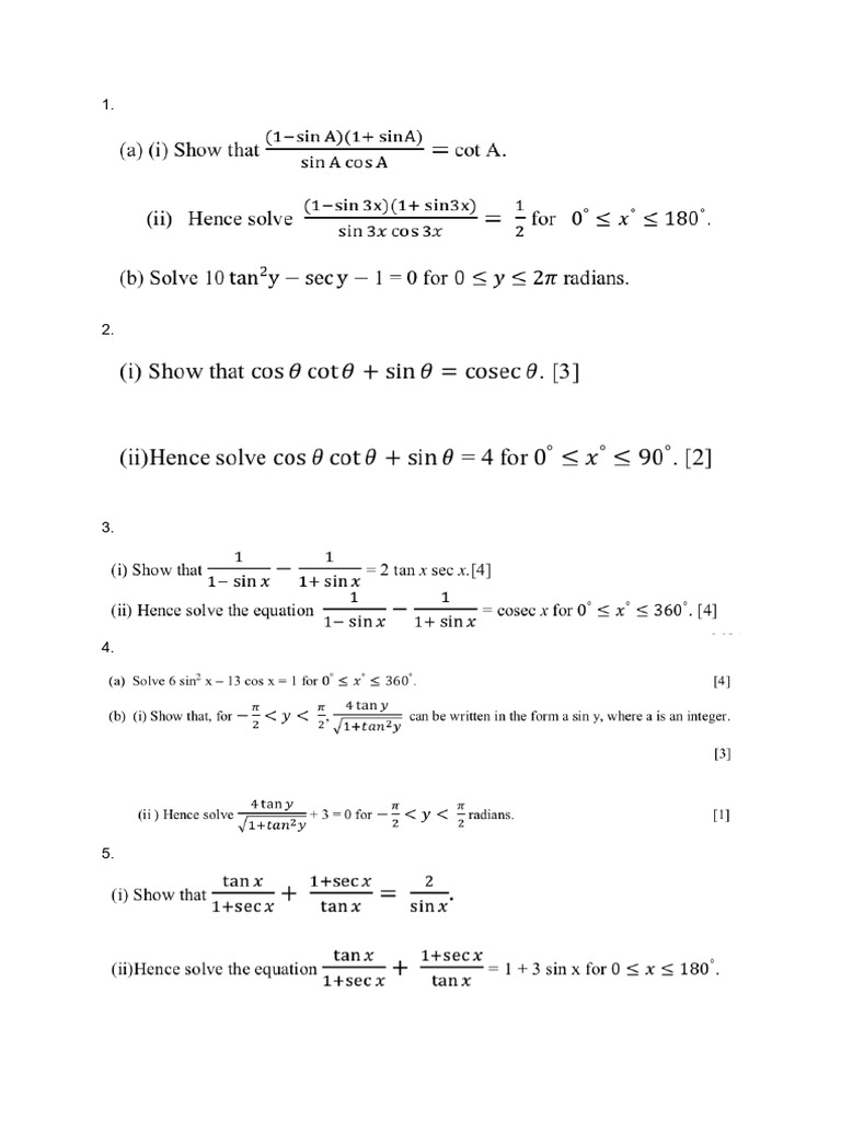 Trigonometry | PDF
