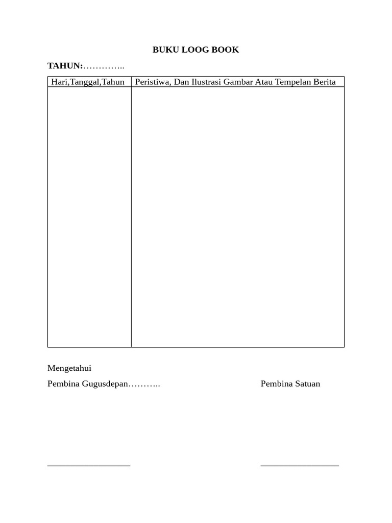 Buku Loog Book | PDF