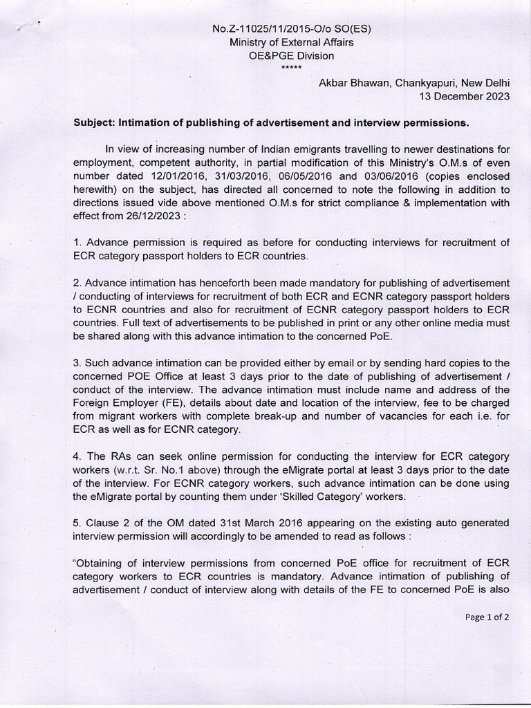 PMG - Circular 13 December | PDF