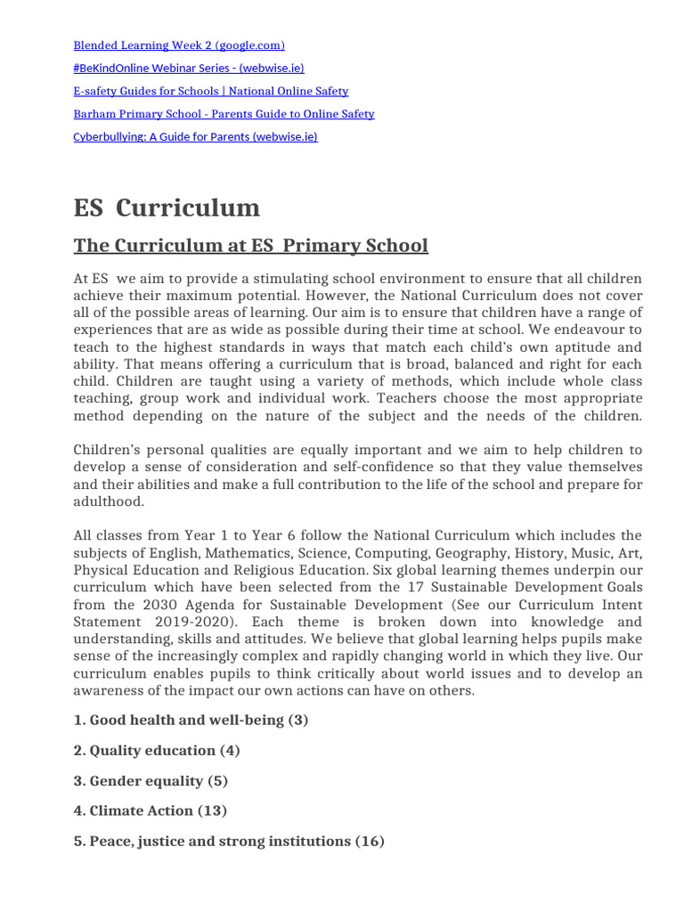 Blended Learning Pdf Curriculum Schools