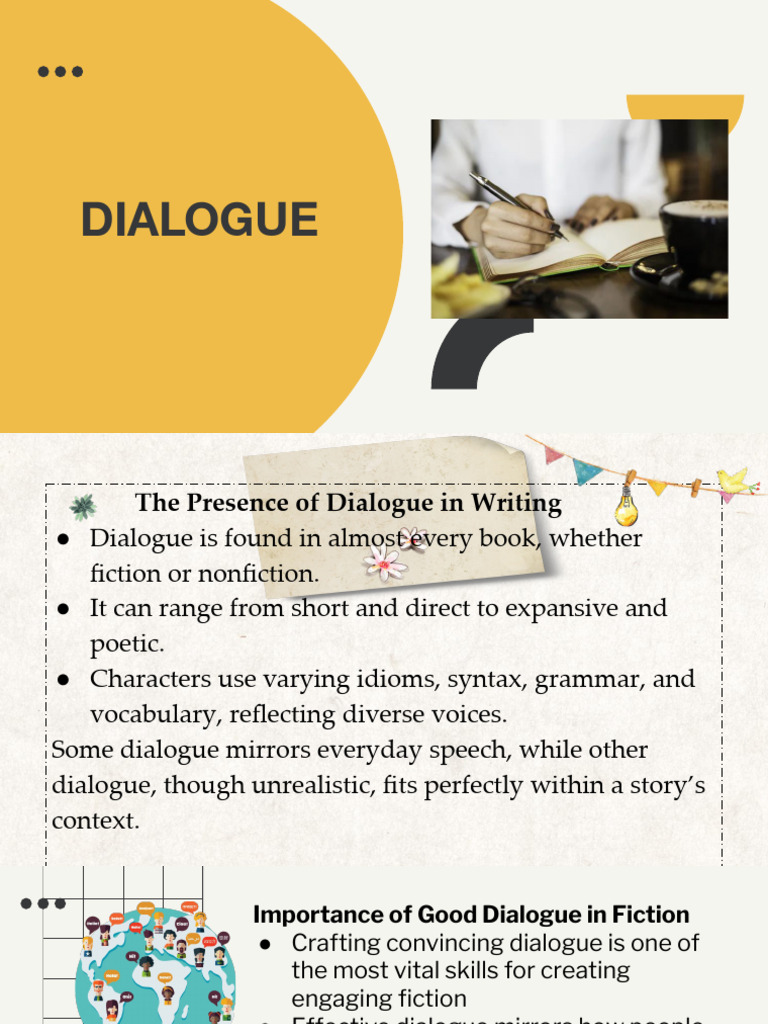 Mastering Dialogue in Fiction Writing | PDF | Speech | Gesture