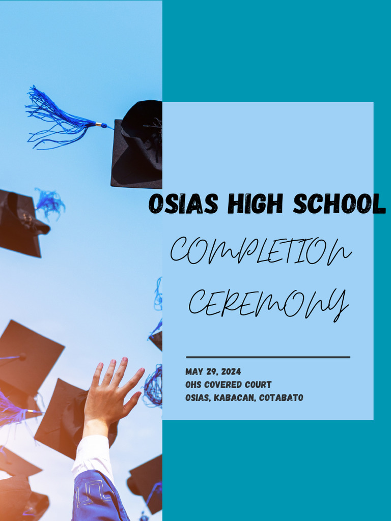 OHS Junior High Completion Ceremony 2024 | PDF
