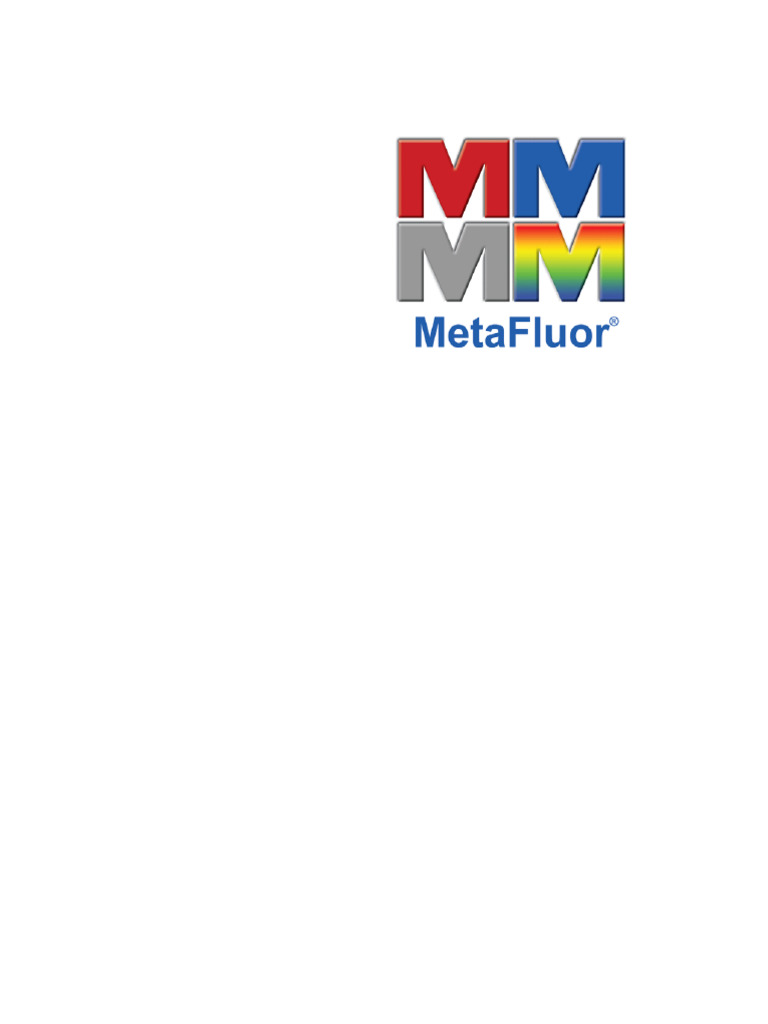Metafluor Manual | PDF | Window (Computing) | Button (Computing)