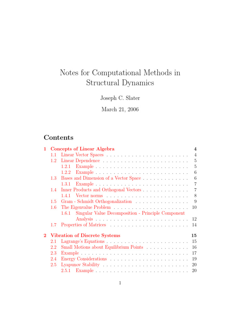 unprotected-STRUCTURAL DYNAMICS | PDF | Eigenvalues And Eigenvectors ...