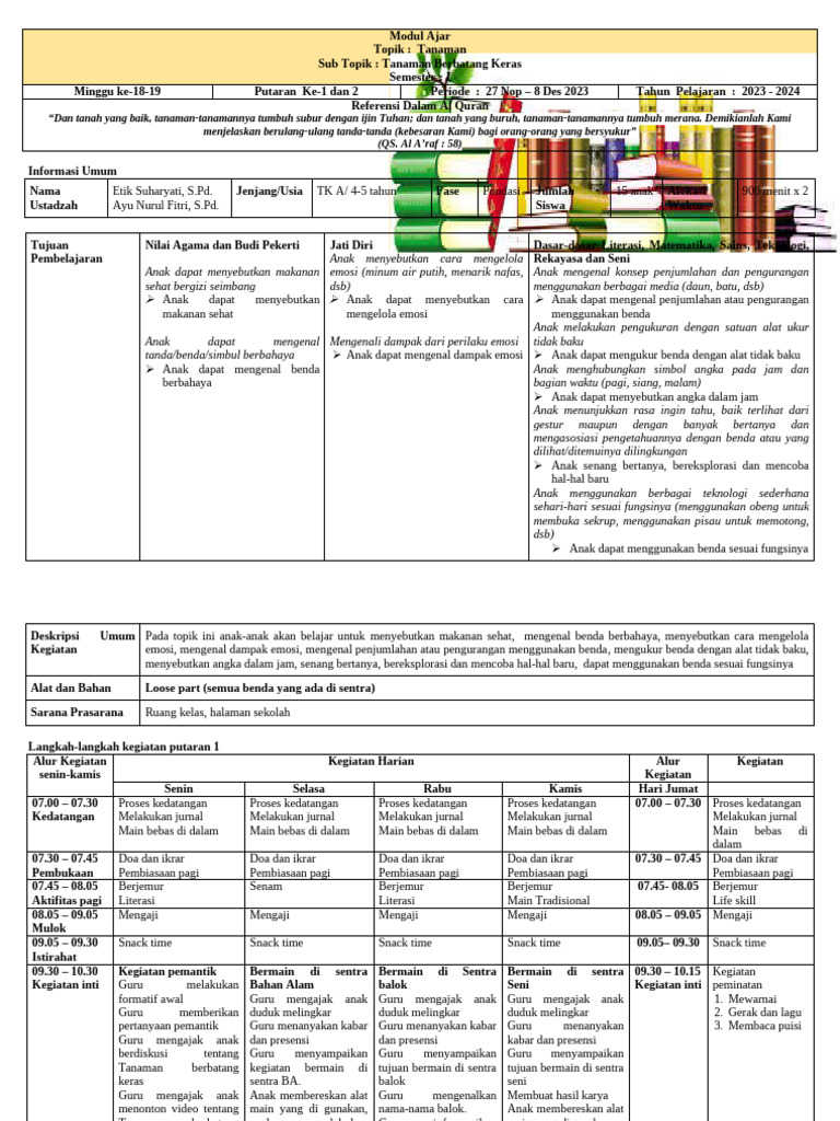 Tanaman Berbatang Keras | PDF