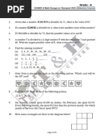 SMC 2024 Questions and Solutions-1 | PDF | Area | Perpendicular