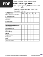 Form 3 English Exercises by Cikgu Gogi | PDF