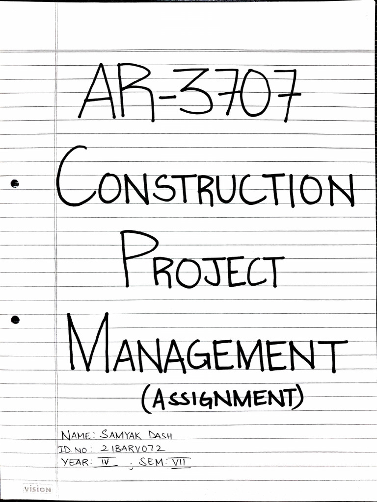 Construction Project Guide | PDF