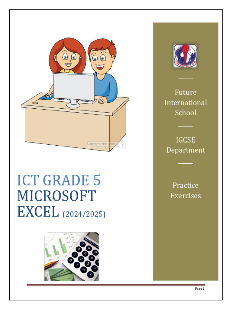 Excel Booklet Grade 5 | PDF | Area | Volume